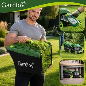 Benzínová sekačka DriveX 149 cm³ - 2,3 kW, 406 mm, 50l koš