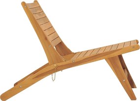 vidaXL Zahradní židle s podnožkou masivní teakové dřevo [49366]