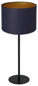 Stolní lampa ARDEN 1xE27/60W/230V pr. 25 cm fialová/zlatá