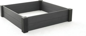 Curver Vyvýšený záhon - Vista Modular 121,5 x 121,5 x 27 cm, šedý