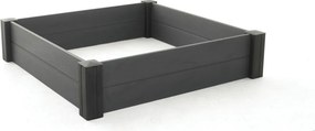 Curver Vyvýšený záhon - Vista Modular 121,5 x 121,5 x 27 cm, šedý