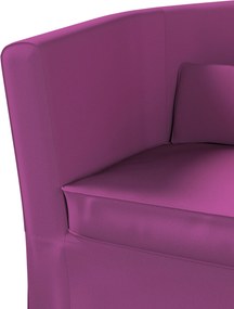 Potah na křeslo IKEA Ektorp Tullsta barva růžová látka pletený vzor