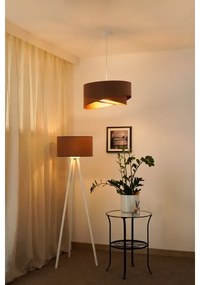 Brilagi - LED Lustr na lanku LYRA 1xE27/15W/230V hnědá/zlatá