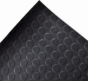 Protiskluzová rohož - gumová - penízkový vzor | 1,5x2 m - 3 mm