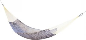 Výprodej OK Design designové závěsné sítě Ama Hammock - bílo modrá