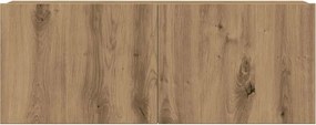 Sada 6 kusů nástěnné TV skříňka dub artisan kompozitní dřevo 3329150