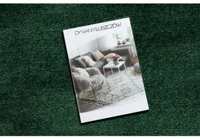 Dywany Luszczow Kusový koberec kulatý SOFTY Jednobarevný, forest zelená Rozměr koberce: 120 cm KRUH