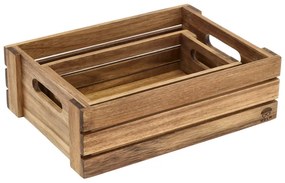 Holm Sada krabiček z akáciového dřeva (2 ks)