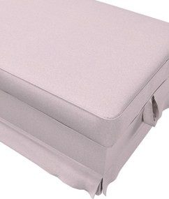 Potah na podnožku Ektorp Bromma barva růžová látka pletený vzor