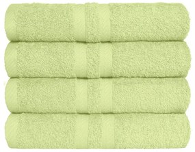 SCANquilt bavlněný ručník KLASIK zelinkavá osuška 100 x 150 cm