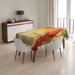 Sablio Ubrus Retro motiv - 130x130 cm