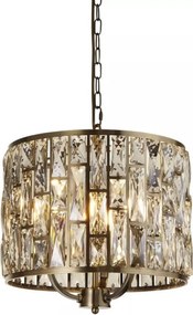 Searchlight 6583-3AB Závěsné glamour svítidlo BIJOU patina, průměr 38cm