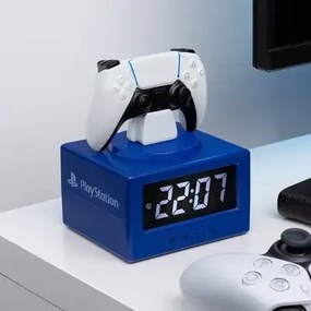 PALADONE Budík PlayStation Icon / Stolní / Svítící / USB napájení