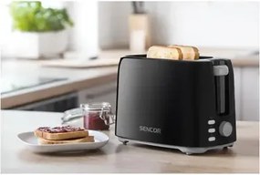 SENCOR STS 2607BK černá / Topinkovač / 750 W / 2 sloty