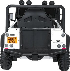 Elektrické autíčko Land Rover Defender 110 SVX bílé