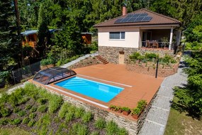 Skimmerový bazén QBIG BENEFIT 3 x 7 x 1,5 m- Světle modrý