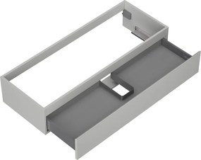 Mexen Orio, koupelnová skříňka 120 cm, 1 zásuvka, šedá matná, 91A10-12023-1-BF62