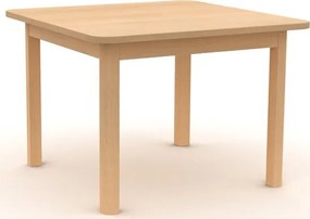 Bradop Dětský stůl Karlík 70x70 S519 | Provedení: W - wenge