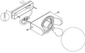 Eglo 99572 - Venkovní nástěnné svítidlo RUBIO 1xE27/15W/230V IP44