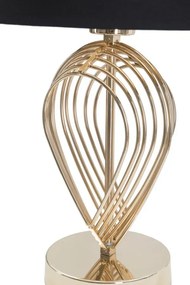 Stolní lampa Maxt 44 cm černo-zlatá