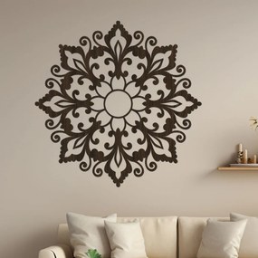 dřevo života Dřevěná mandala na zeď LEHKOST Zvolte barvu dekoru: Wenge, Zvolte rozměr Ø (cm): 40