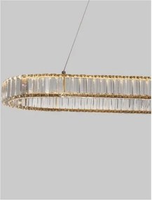 Závěsné LED svítidlo NOVA LUCE AURELIA 48W 3500K 9333073 stmívatelné Triac