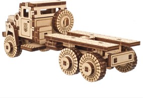 Ugears 3D mechanické puzzle Vojenský náklaďák 91 ks
