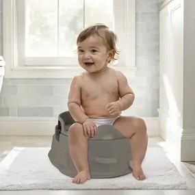 DOLU Nočník 3v1 šedá / Plast / od 18 měsíců / nosnost 25 kg