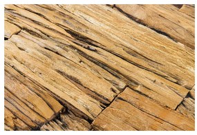 Massive home | Oválný jídelní stůl BARRACUDA 220cm, teak+sklo