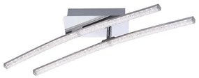 Leuchten Direkt 11290-17 - LED Přisazený lustr SIMON 2xLED/5W/230V lesklý chrom