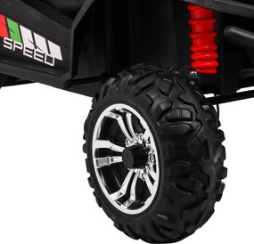 Ramiz Terénní bugina Grand Buggy Lift pro děti červená + pohon 4x4 + dálkové ovládání + MP3 + LED