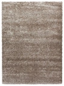 Vopi | Kusový koberec Brilliant shaggy 4200 taupe - 120 x 170 cm