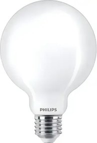 Philips Classic G93 E27 matná / LED žárovka / náhrada 60W / teplá bílá