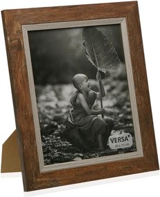 Dřevěný rámeček na fotografii Versa Madera Marron, 20 x 25 cm