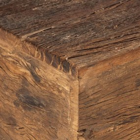 Lavice 110 cm masivní recyklované dřevo - Default Title