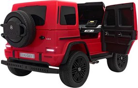 Elektrické autíčko Mercedes Benz G63 AMG XXL červené
