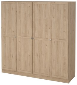 Šatní skříň s klasickými dveřmi Billund 68053 jackson hickory