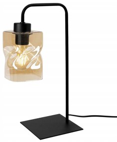 Stolní lampa NIKI, 1x skleněné stínítko (výběr ze 3 barev)