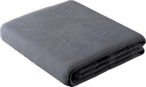 Sametový přehoz Velvet barva šedá látka lesklé, sametová
