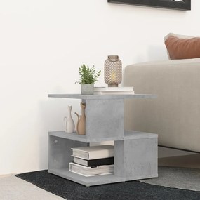 vidaXL Odkládací stolek betonově šedý 40 x 40 x 40 cm dřevotříska