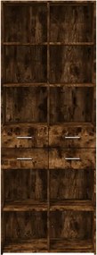 Skříň highboard kouřový dub 70 x 42,5 x 185 cm kompozitní dřevo 3281466