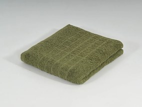 Ručník SOFT 50 x 100 cm olivově zelený, 100% bavlna