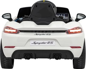 Ramiz Dětské autíčko Porsche Spyder RS 718, bílé sportovní
