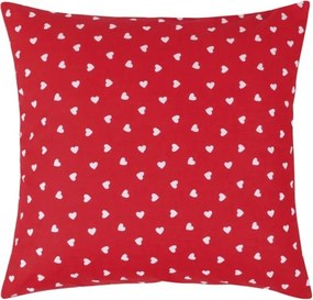 Bellatex Polštářek ADÉLA 40x40 cm Srdíčko