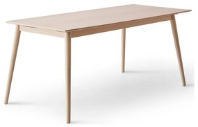 Rozkládací jídelní stůl s deskou v dubovém dekoru v přírodní barvě 90x165 cm Meza – Hammel Furniture