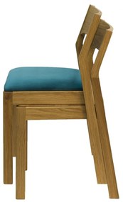 BRADOP Jídelní židle dubová ALEXA Z226 - stohovatelná