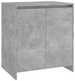 2dílný příborník betonově šedý kompozitní dřevo,  3098060