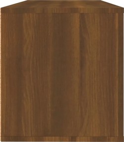 vidaXL Nástěnný botník 100 x 35 x 38 cm kompozitní dřevo [821027] Barva: dub sonoma