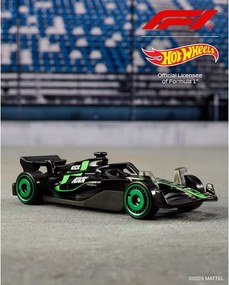 Mattel Hot Wheels Formule 1 - Sada angličáků (5ks) Vícebarevná