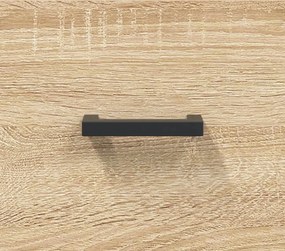 vidaXL Skříň highboard 34,5 x 34 x 180 cm kompozitní dřevo [3189768] Barva: šedá sonoma